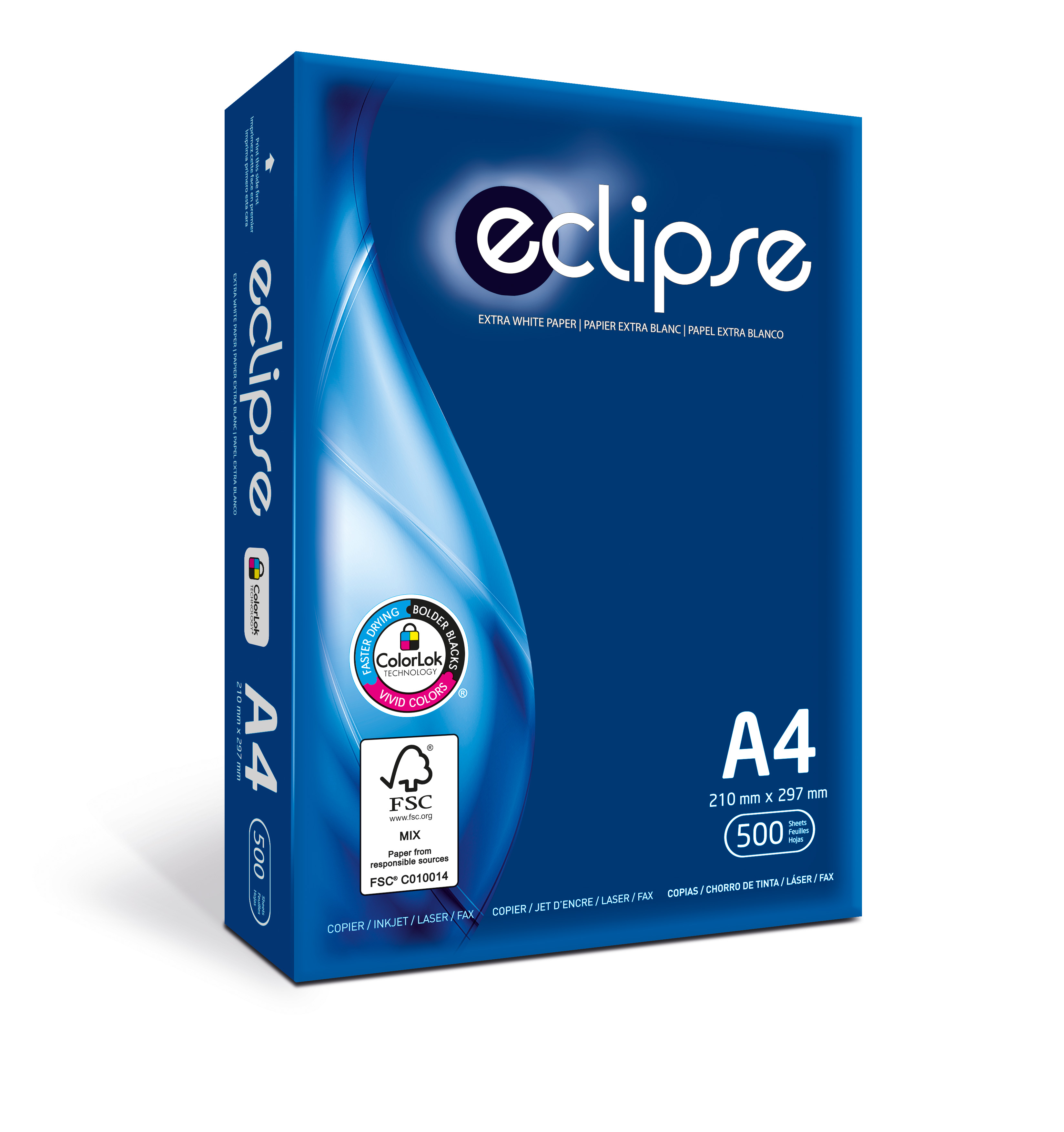 A4 Laser copier Paper Ream-Wrapped A4 White 500 Sheets - ebx008 - E B ...