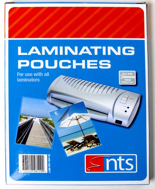 Pouches - Laminating Pouches A3 160 Micron (Pack of 100) - E B Erskine